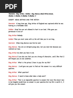 Harry Potter and The Philosopher's Stone Script | PDF | J. K. Rowling ...