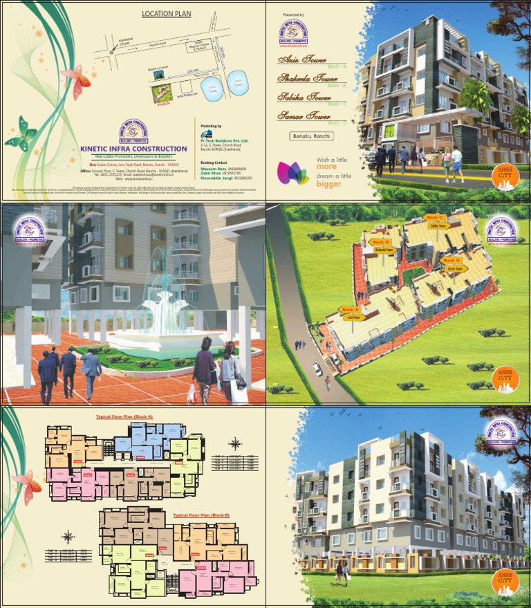 Aziz Tower Shakeela Tower Sabiha Tower Sarsar Tower: Location Plan | PDF