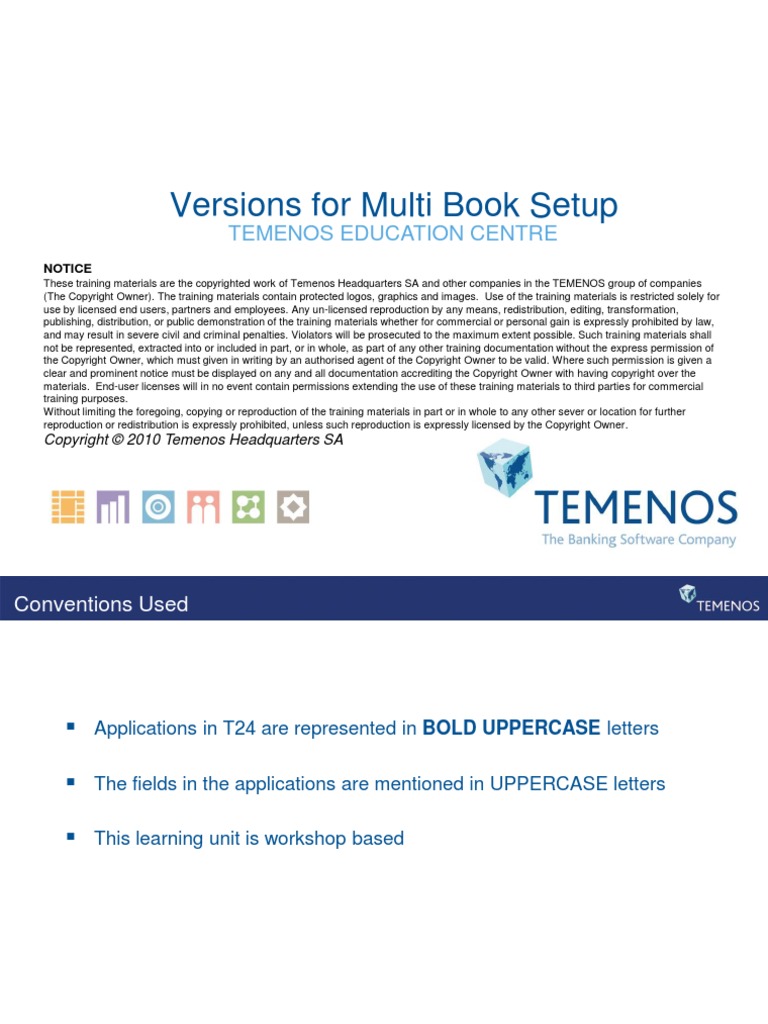 CUS6.Versions For Multi Book Setup | PDF | Copyright Infringement ...
