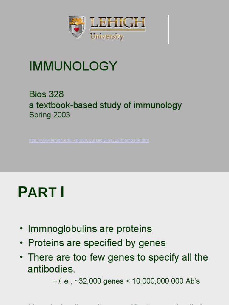 Immunogenetics 1 | PDF | Antibody | Molecular Genetics