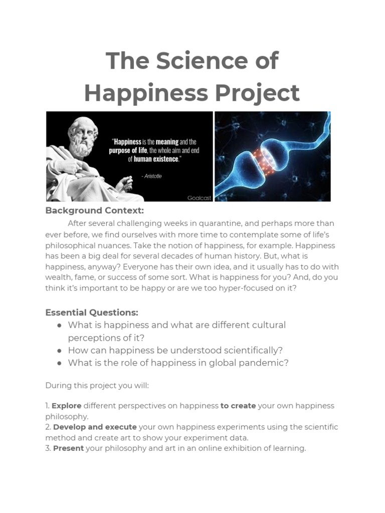 Science of Happiness Week 1 | PDF | Happiness | Science