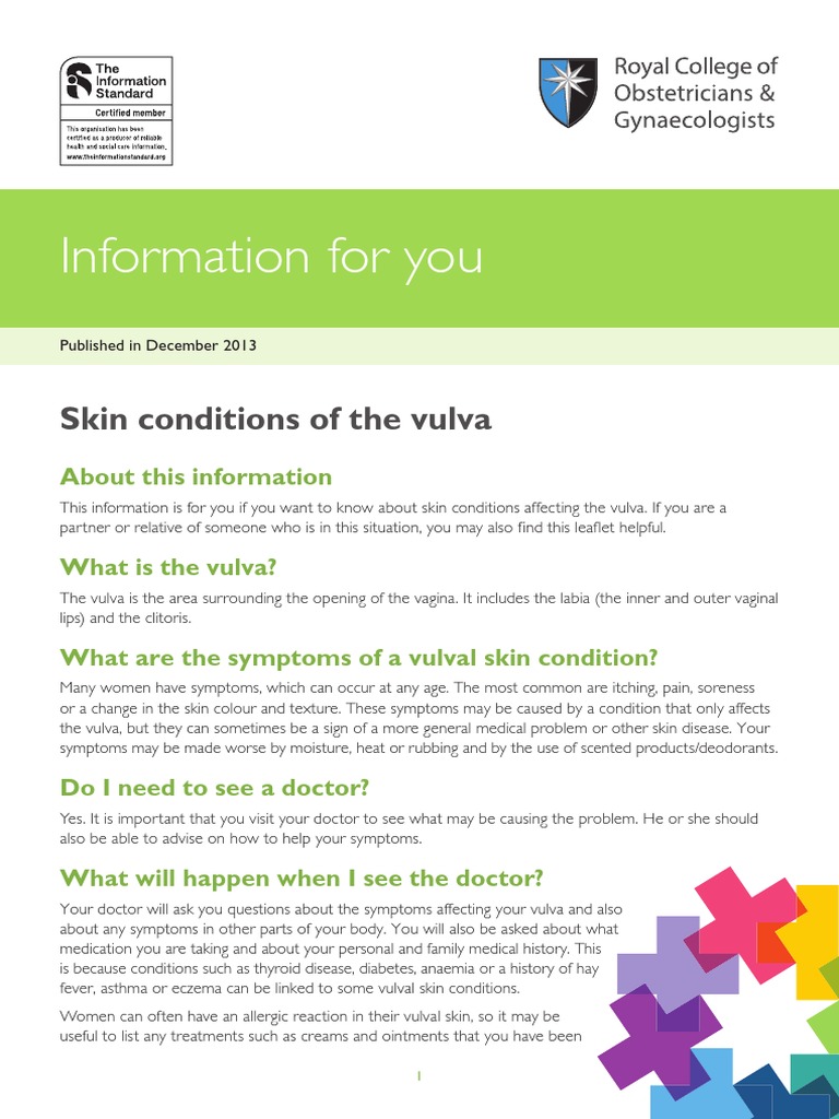 Skin Conditions of The Vulva | PDF | Dermatitis | Vagina