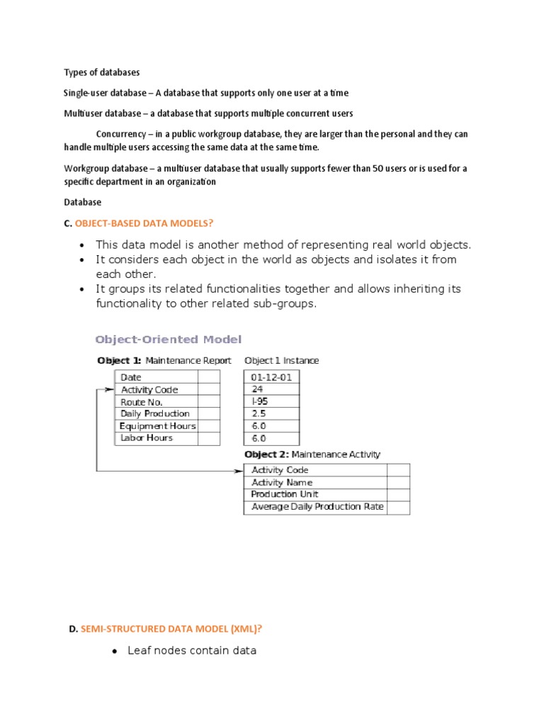 Types of Databases | PDF