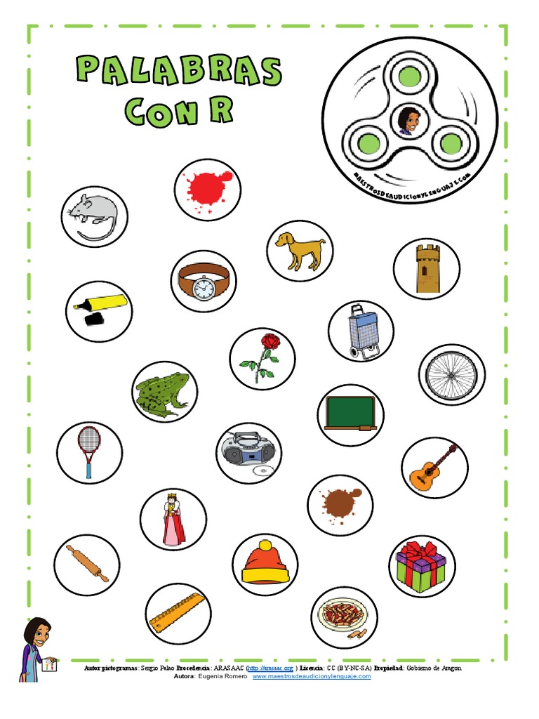 Palabras Con R - Spinner PDF | PDF