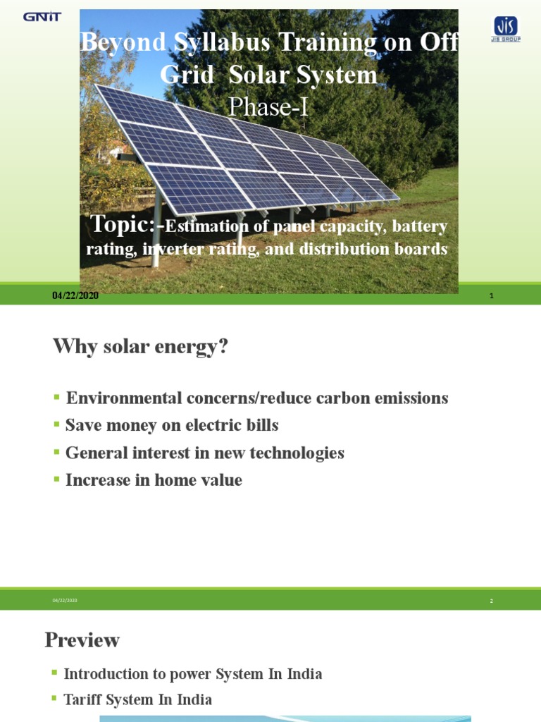 Solar 101 | PDF | Photovoltaic System | Solar Power