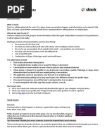 Slack Messaging App Overview | PDF | Mobile App | Multimedia