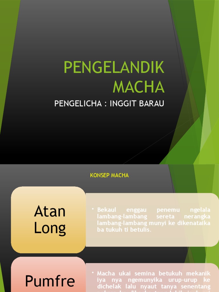 Pengelandik Macha | PDF