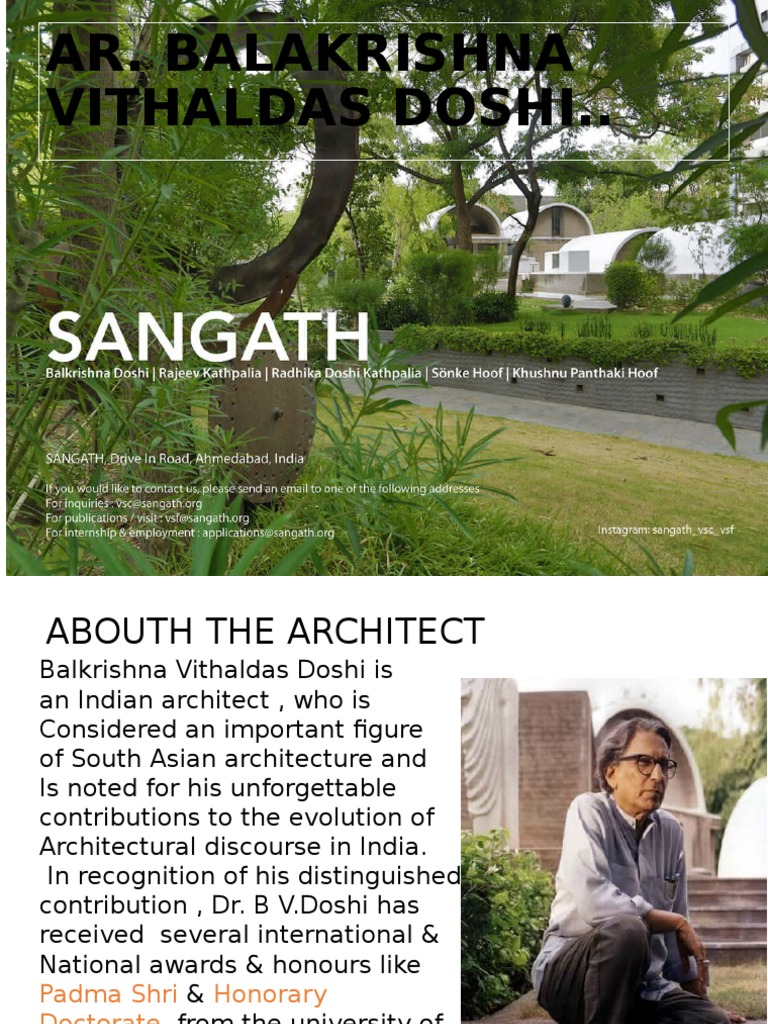 Sangath Final | PDF | Tile | Vault (Architecture)