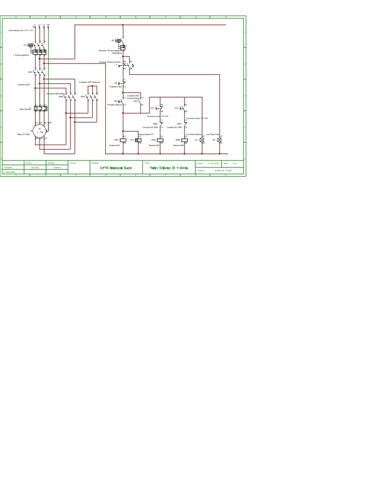 Motor Trifásico Estrella Delta Cade Simu | Descargar gratis PDF ...