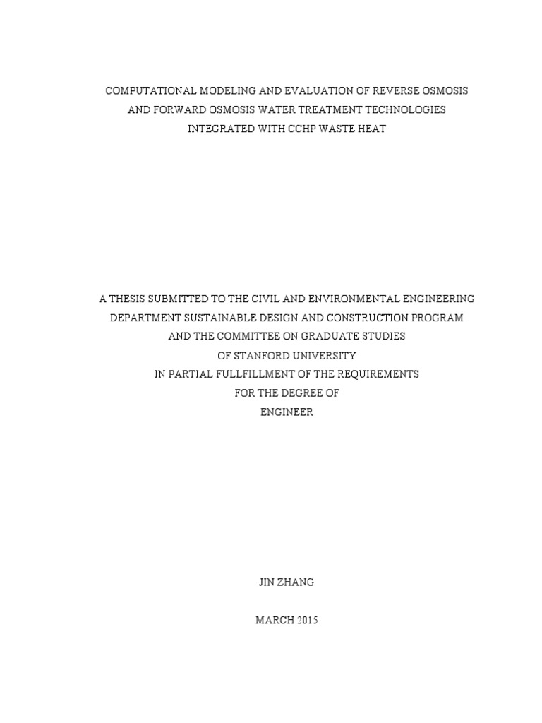 Matlab Script For FO | PDF | Osmosis | Desalination