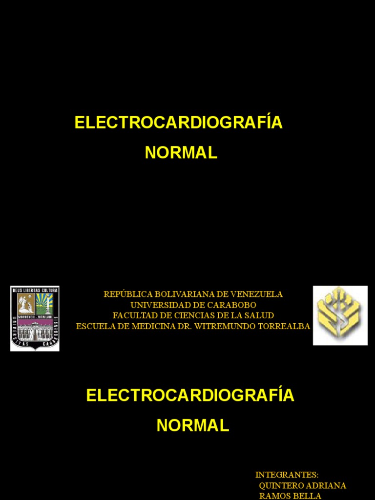 Electro Normal | PDF | Electrocardiografia | Fisiología Cardiovascular