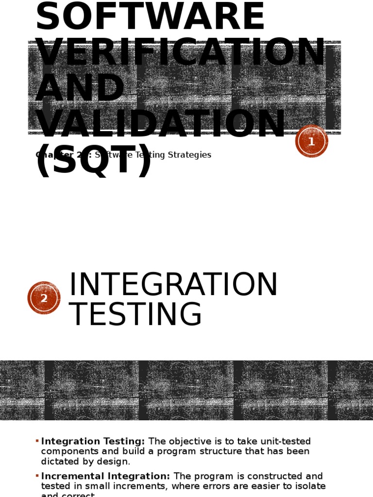 Lecture - 4 - Chapter - 22 - Software Testing Strategies | PDF ...