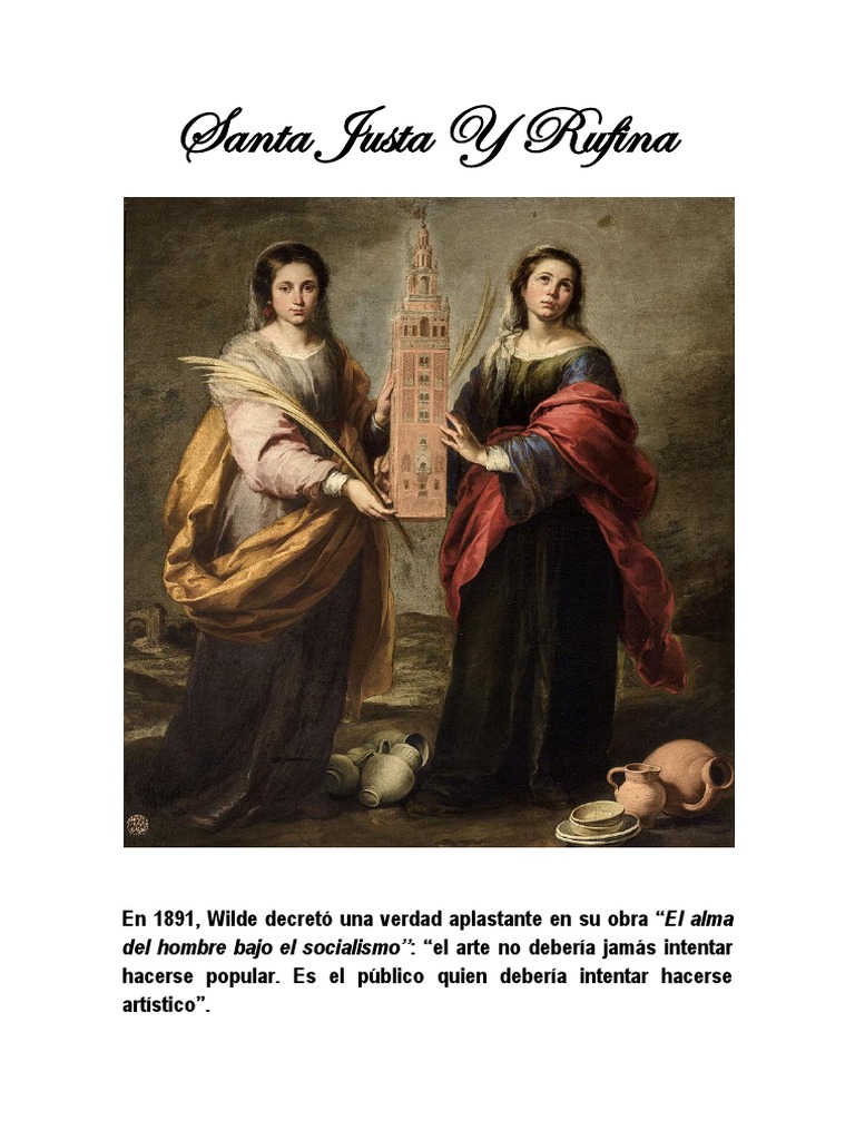 Santa Justa Y Rufina | PDF | Barroco | Sevilla
