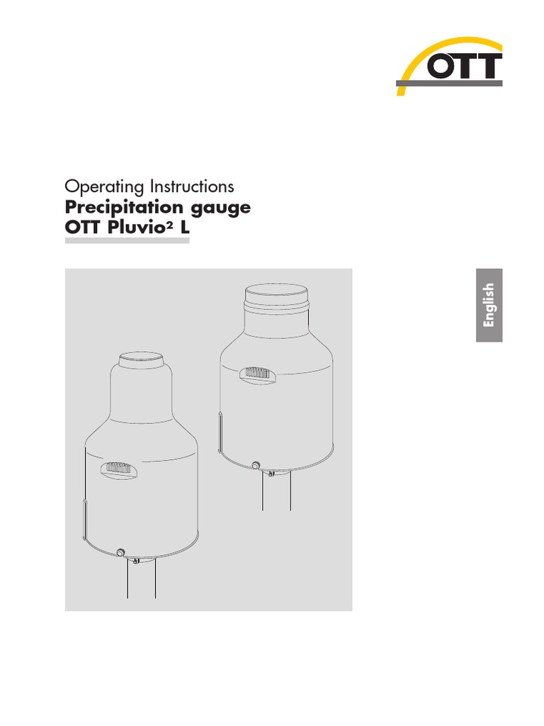 Ott Pluvio2 - L - EN | PDF | Control System | Precipitation