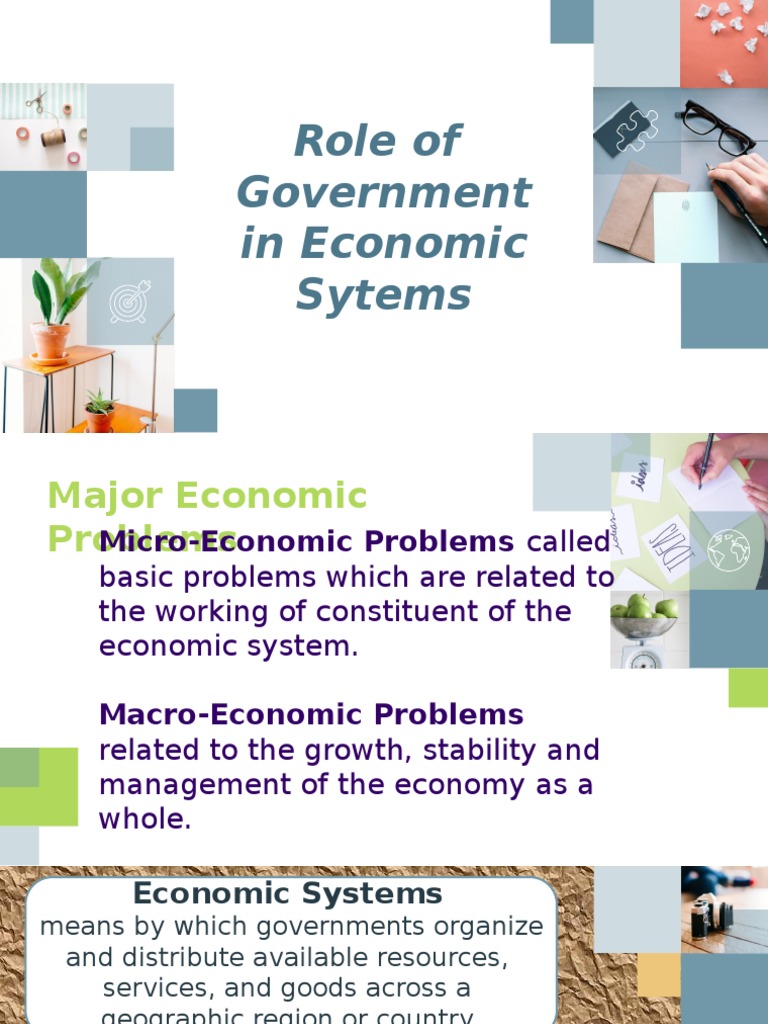 Role of Government in Economic Sytems | PDF | Economic System | Capitalism