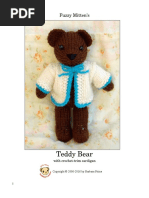 Izzy Teddy Bear Doll Pattern | PDF | Home & Garden