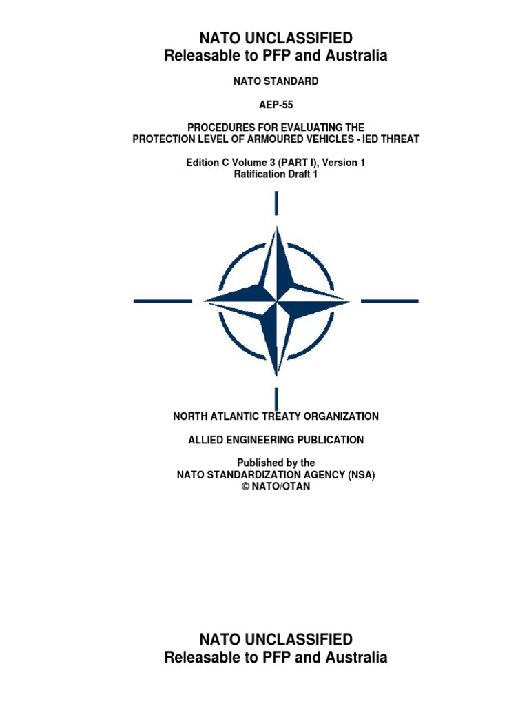Nato Unclassified Releasable To PFP and Australia | PDF | Improvised ...