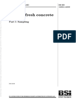 Sampling Fresh Concrete Standards | PDF | Concrete