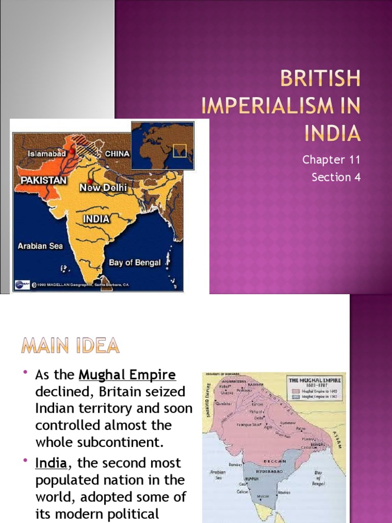 British Imperialism in India - Section 4 | PDF | British Empire | East ...