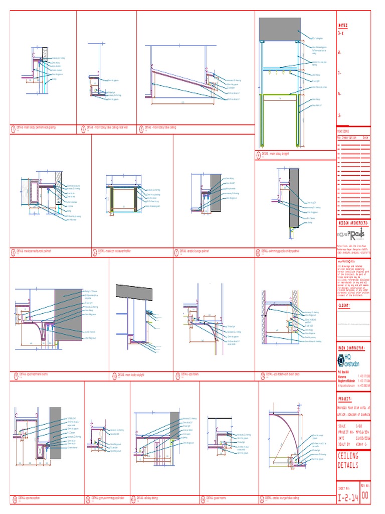 334-I - DD-Ceiling Details-Layout1 | PDF | Art Media | Buildings And Structures
