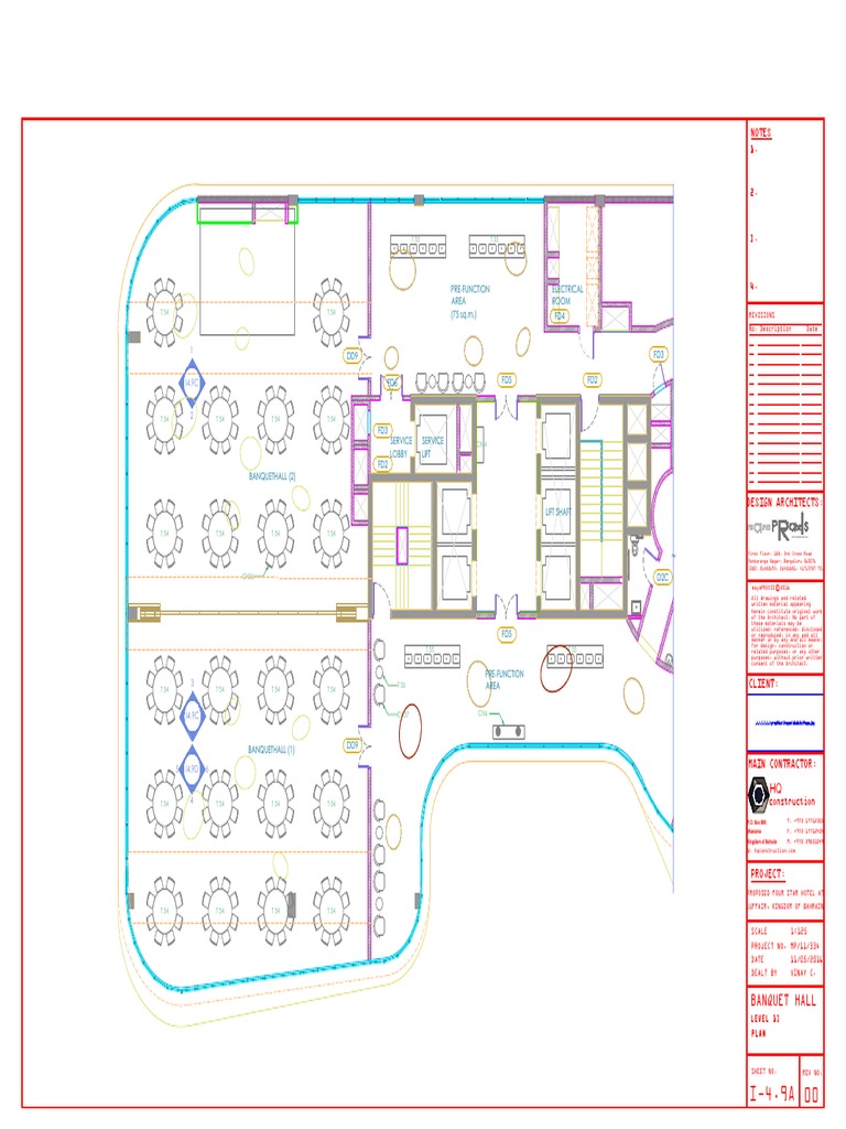 334 I4 9a 4 9d Dd Level 13 Banquet Hall 20160520 I4 9a Pdf Real Estate Law Design