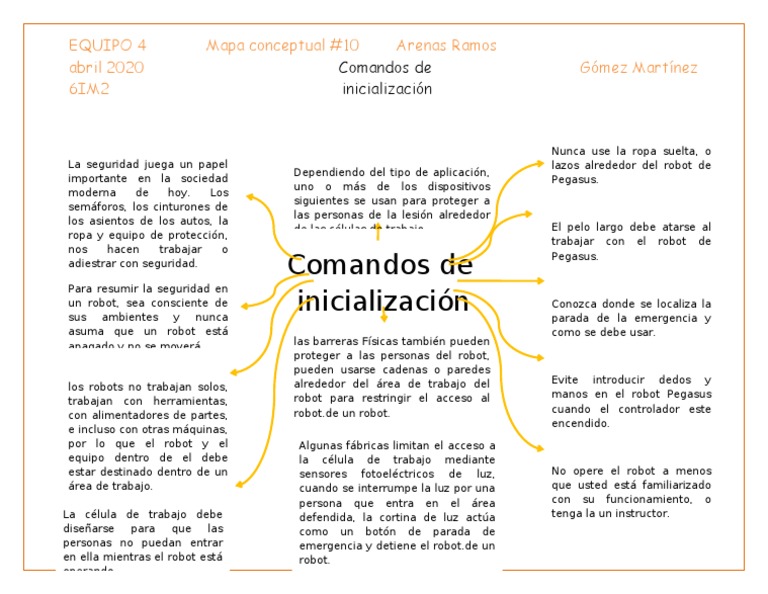 Comandos | PDF | Robot | Robótica