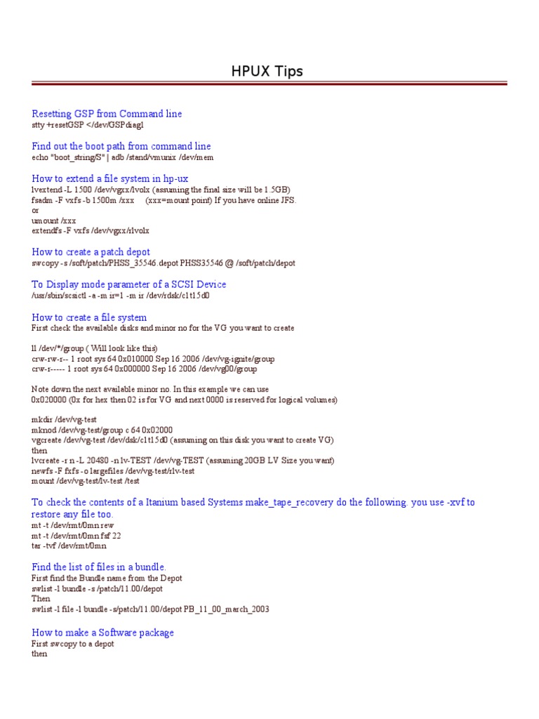 Hp Ux Tips And Procedures Pdf Booting Domain Name System