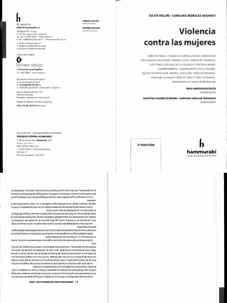 Violencia Contra Las Mujeres Pdf Pdf