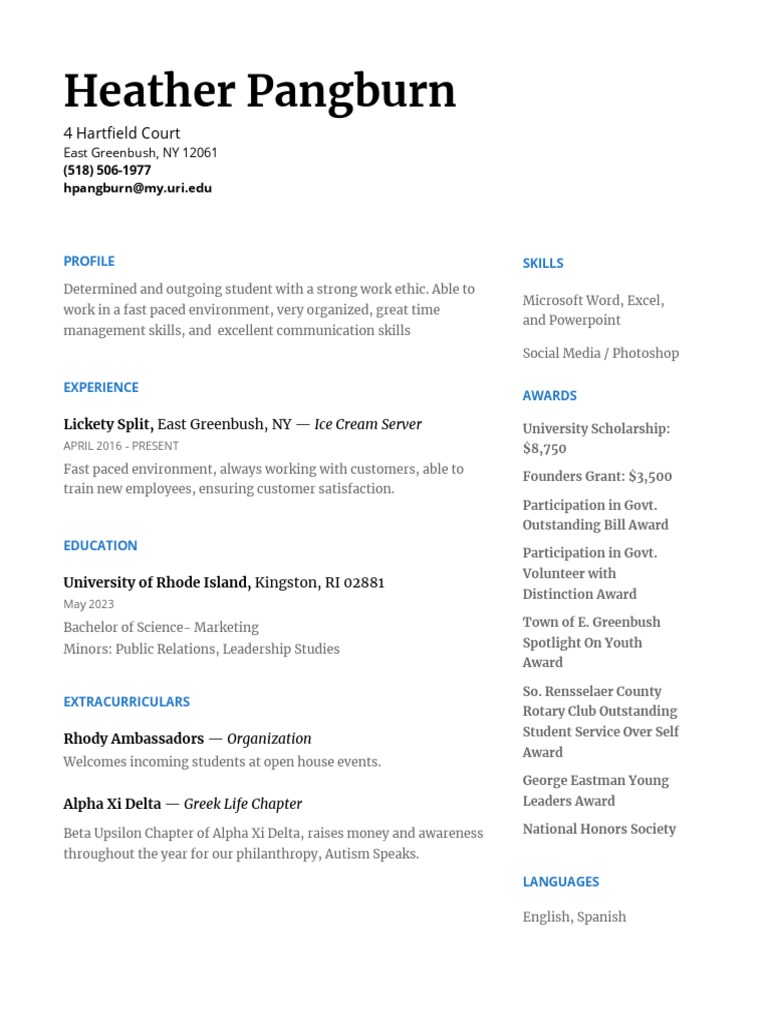 Scribd Resume | PDF