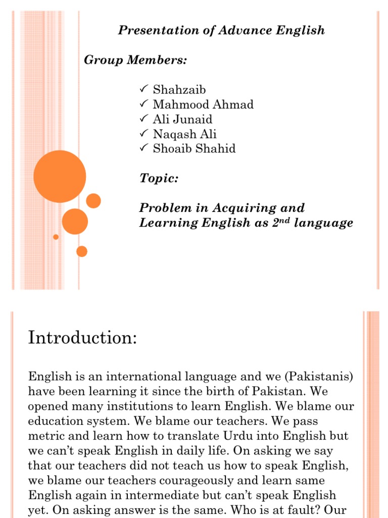 Adv English | PDF | English Language | Part Of Speech