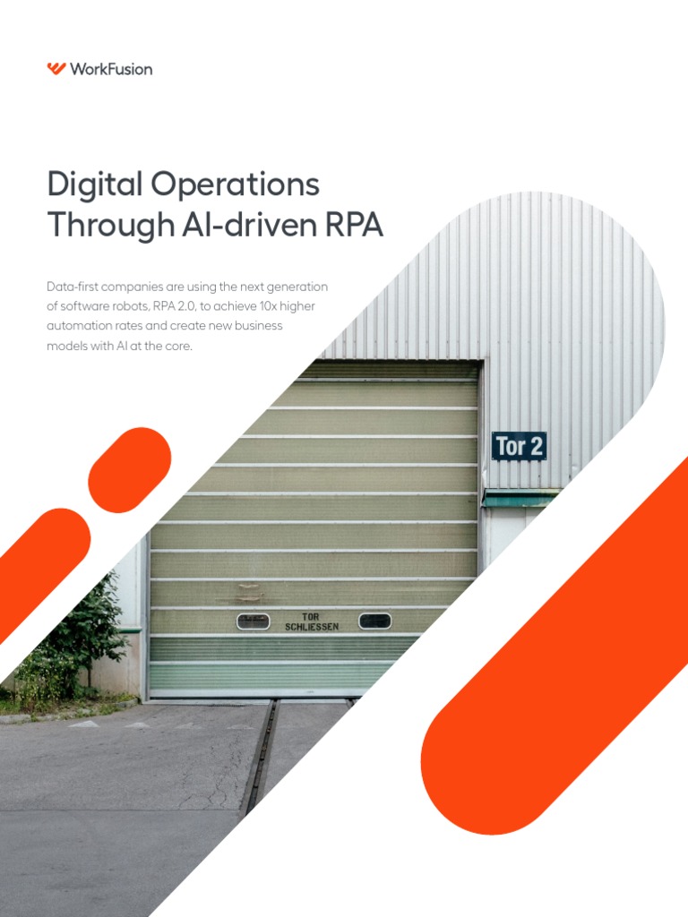 WorkFusion Brochure | PDF | Automation | Internet Bot