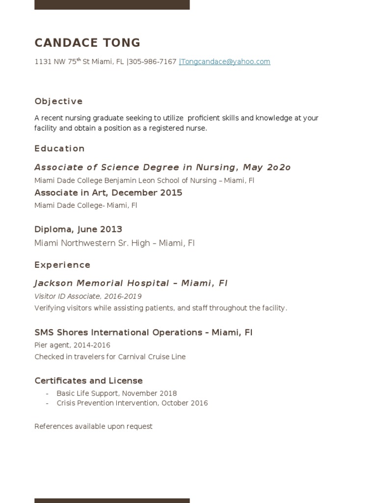 Candace Tong Resume | PDF | Career & Growth | Business