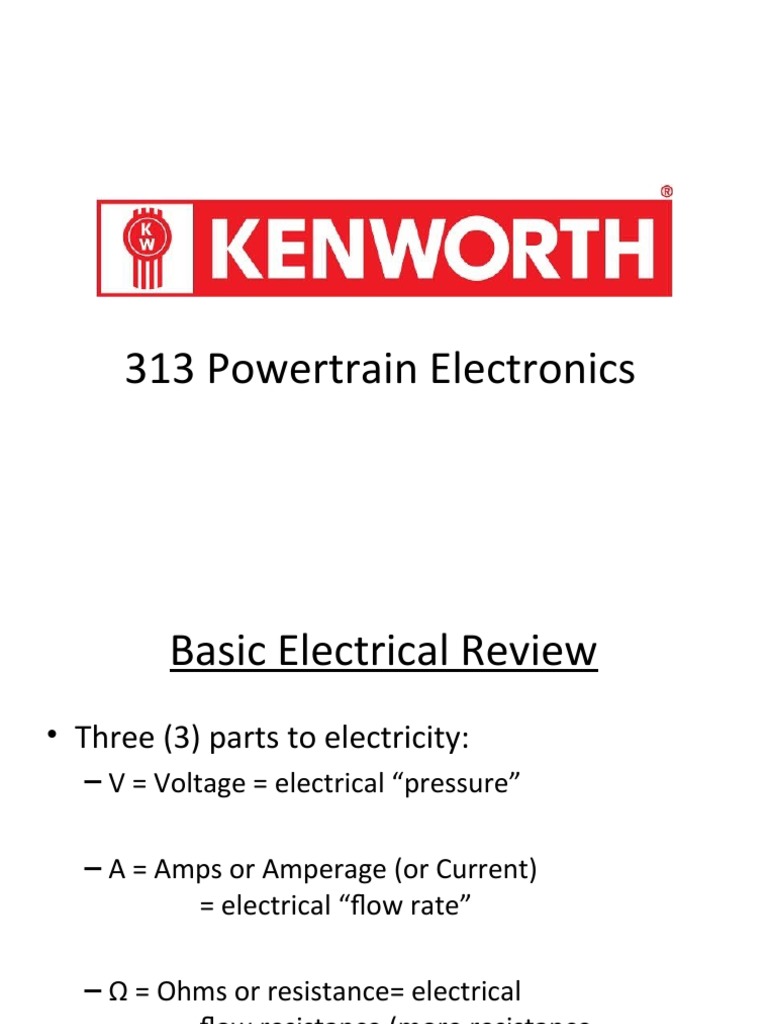 1 - Powertrain Electronics - Print Version | PDF | Throttle | Fuel ...