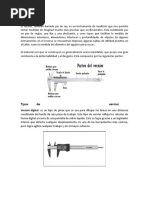 Partes Del Vernier | PDF