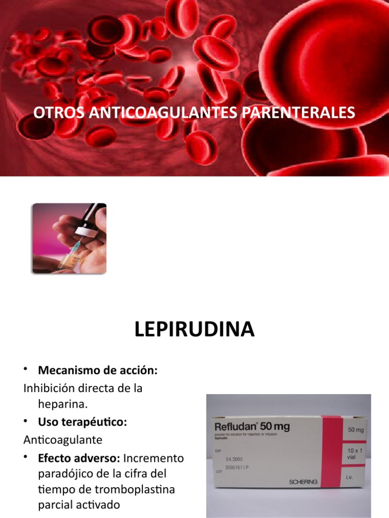 Otros Anticoagulantes Parenterales | PDF | Ciencia y matemáticas