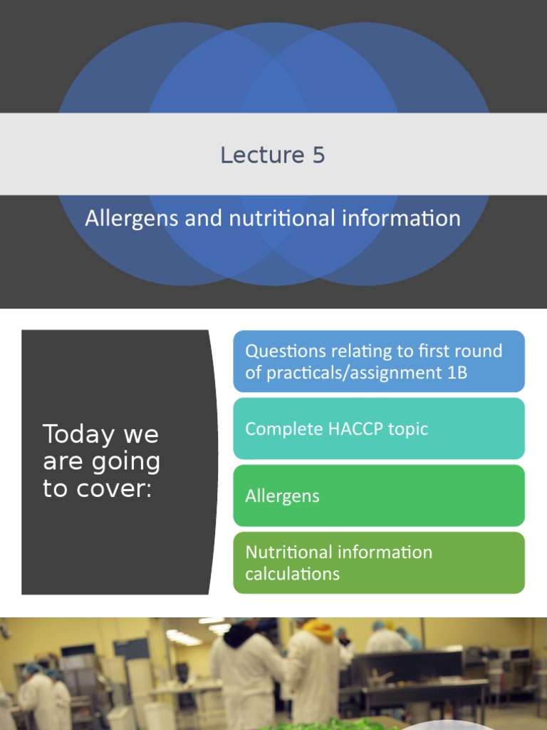 Food Allergens and Nutritional Safety Guide | PDF | Food Allergy | Foods
