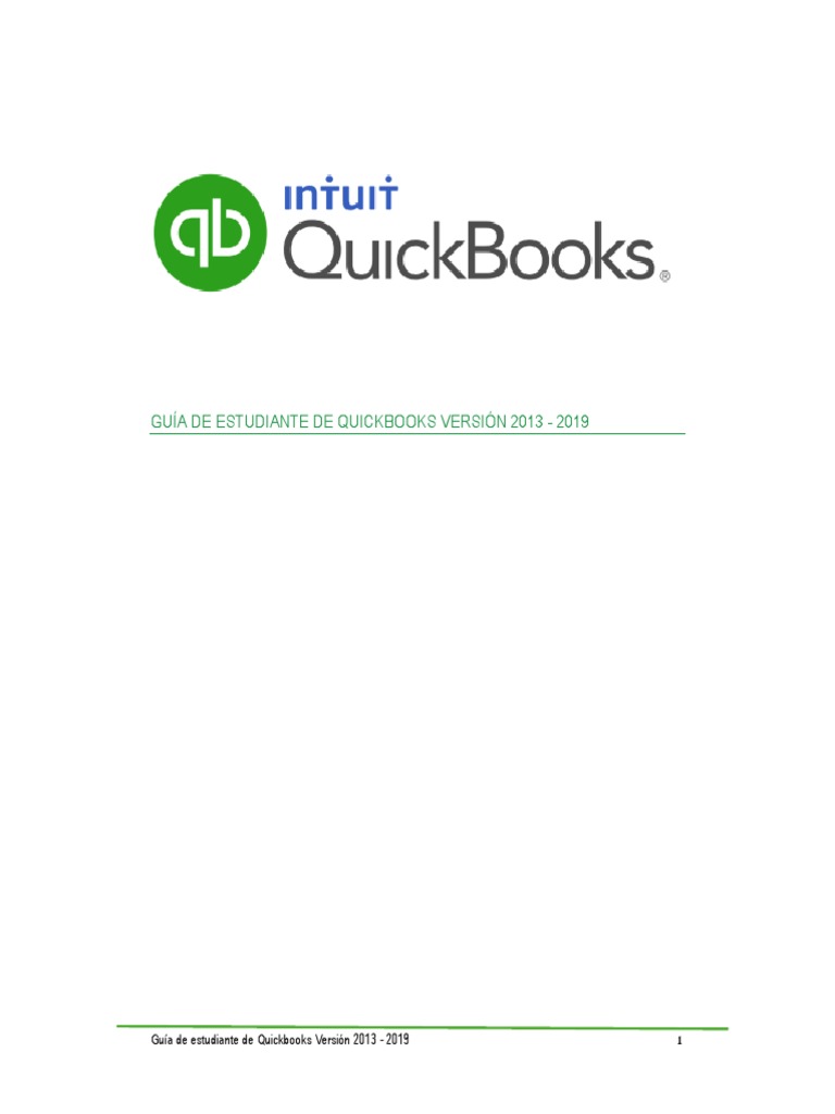 Training For Your Clients - QuickBooks Desktop Version 2013 - 2019 - v1 ...