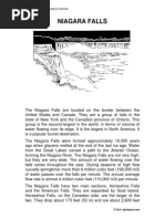 Niagara Falls: A North American Wonder | PDF