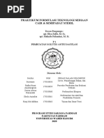 Laporan Resmi Prakt FTSS - Injeksi - Kel.6-H | PDF