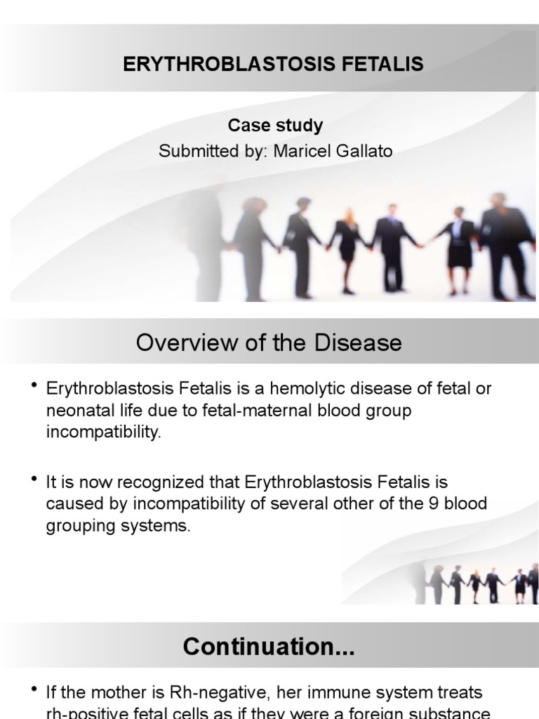 of ERYTHROBLASTOSIS FETALIS | PDF | Anatomy | Public Health