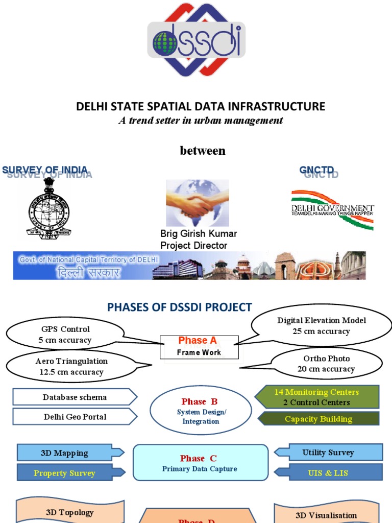 Delhi State Spatial Data Infrastructure | PDF | Geographic Information ...