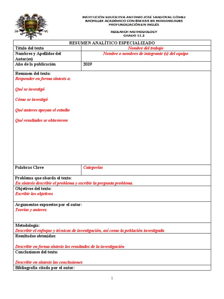 formato-de-rae plantilla (investigación) | PDF