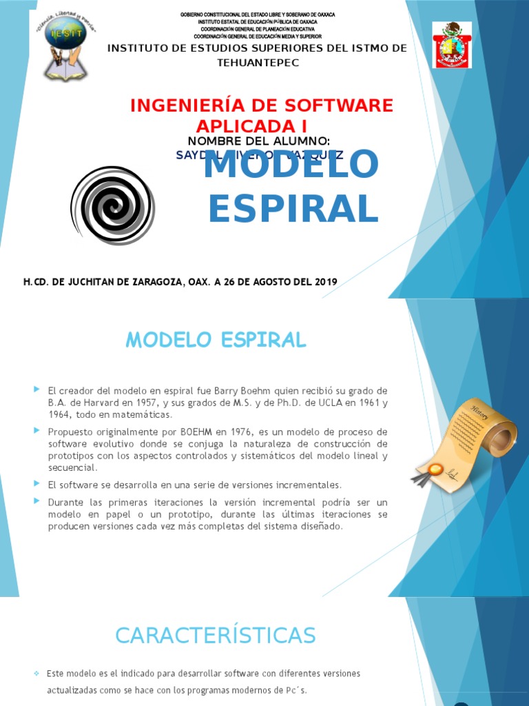 Modelo Espiral en Ingeniería de Software | PDF | Software | Áreas de ...