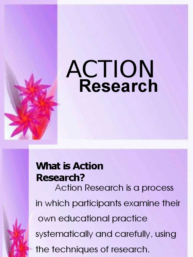 Action Research | PDF | Action Research | Teachers