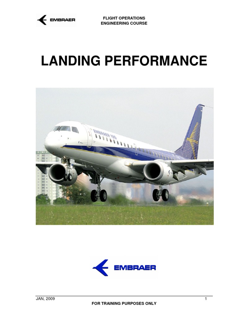Landing Performance: Flight Operations Engineering Course | PDF ...
