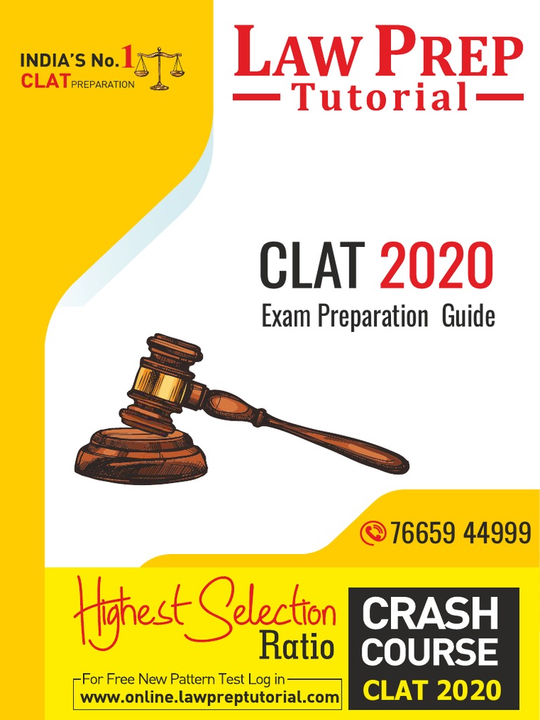 CLAT 2021 Exam Preparation Guide | PDF