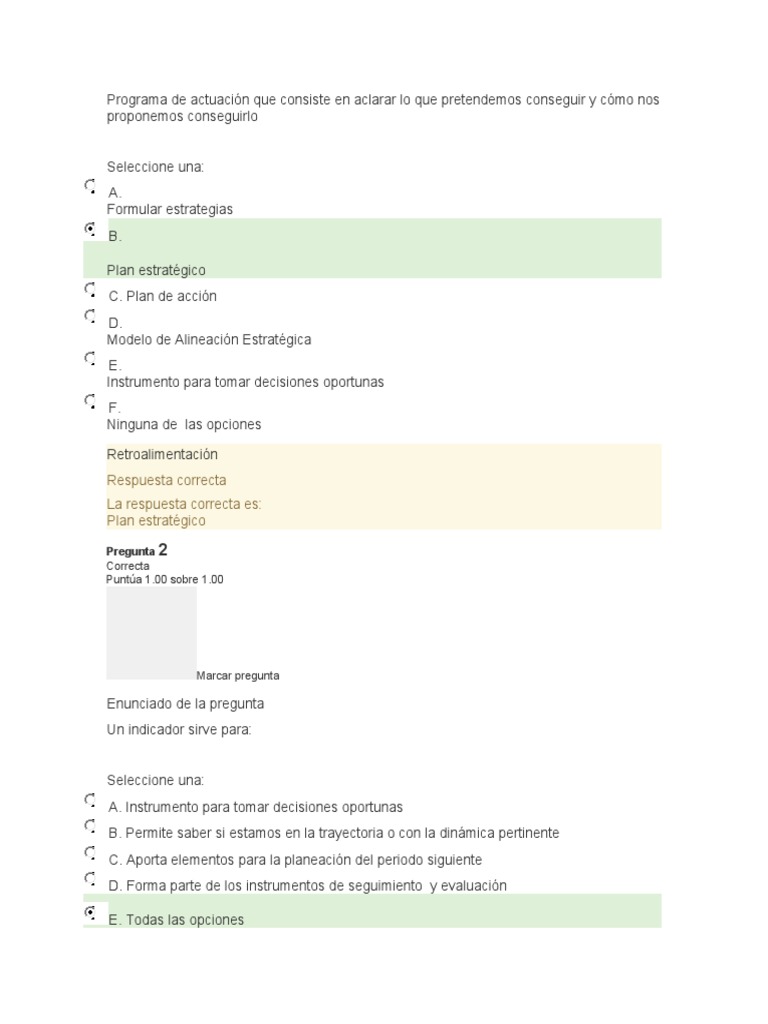 5 Eva Mod 2 | PDF | Iso 9000 | Planificación