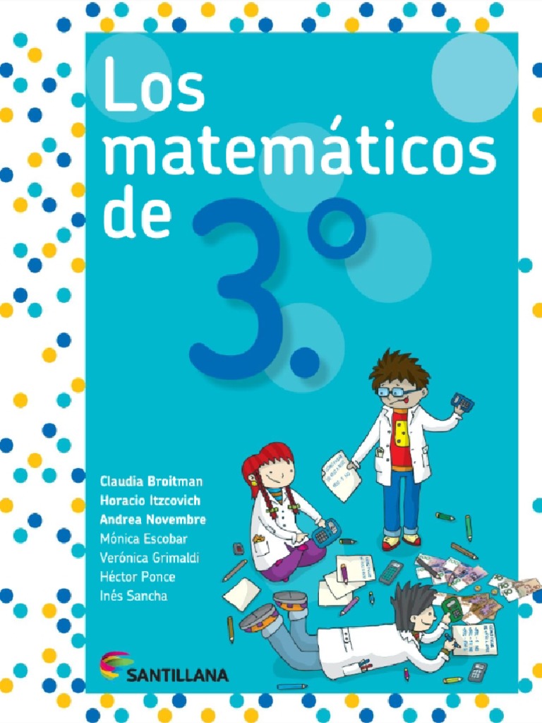 Los Matematico 3 (4-6) | PDF