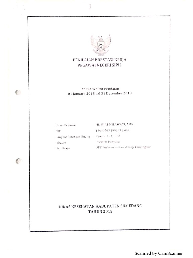 SKP 2018 Ibu Imas | PDF