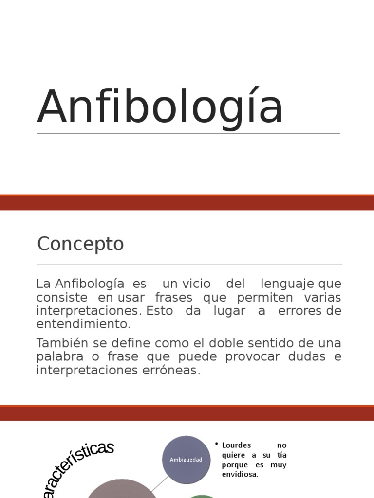 Anfibología: ambigüedad y doble sentido | PDF | María, madre de Jesús ...